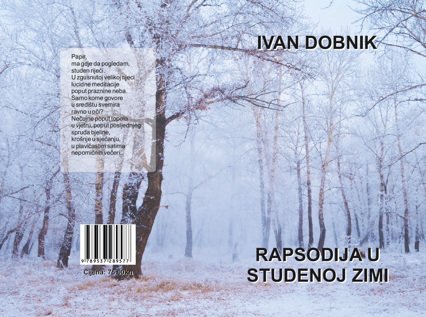 Ivan Dobnik – A RHAPSODY IN FREEZING WINTER – Naklada Lara